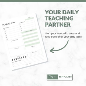 Ultimate Teacher Planner 2023-2024 - Printable - A4, A5, Letter, Happy ...