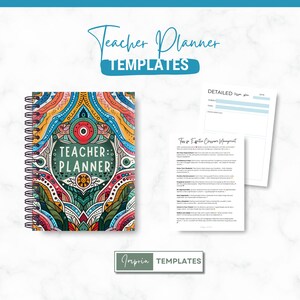 2024 Teacher Planner: Stylish - Printable in A4, A5, Letter, Happy ...