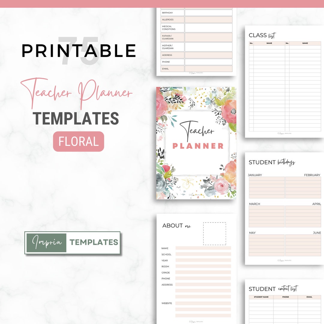 2024 Ultimate Teacher Planner - Organize, Plan and Thrive - Letter, A4 ...