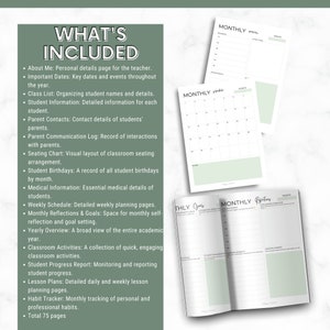Ultimate Teacher Planner 2023-2024 - Printable - A4, A5, Letter, Happy ...