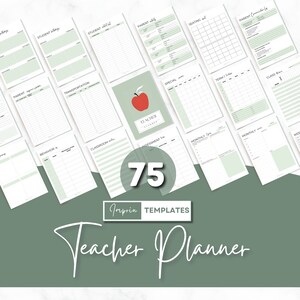 Ultimate Teacher Planner 2023-2024 - Printable - A4, A5, Letter, Happy ...
