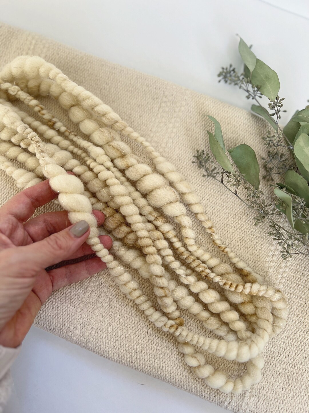 Twinkle Chunky | Art Yarn | Hand Blended | Hand Spun | Coiled Yarn ...