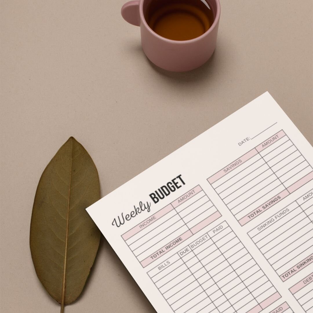 Weekly Budget Template, Budget Template, Weekly Budget Planner ...
