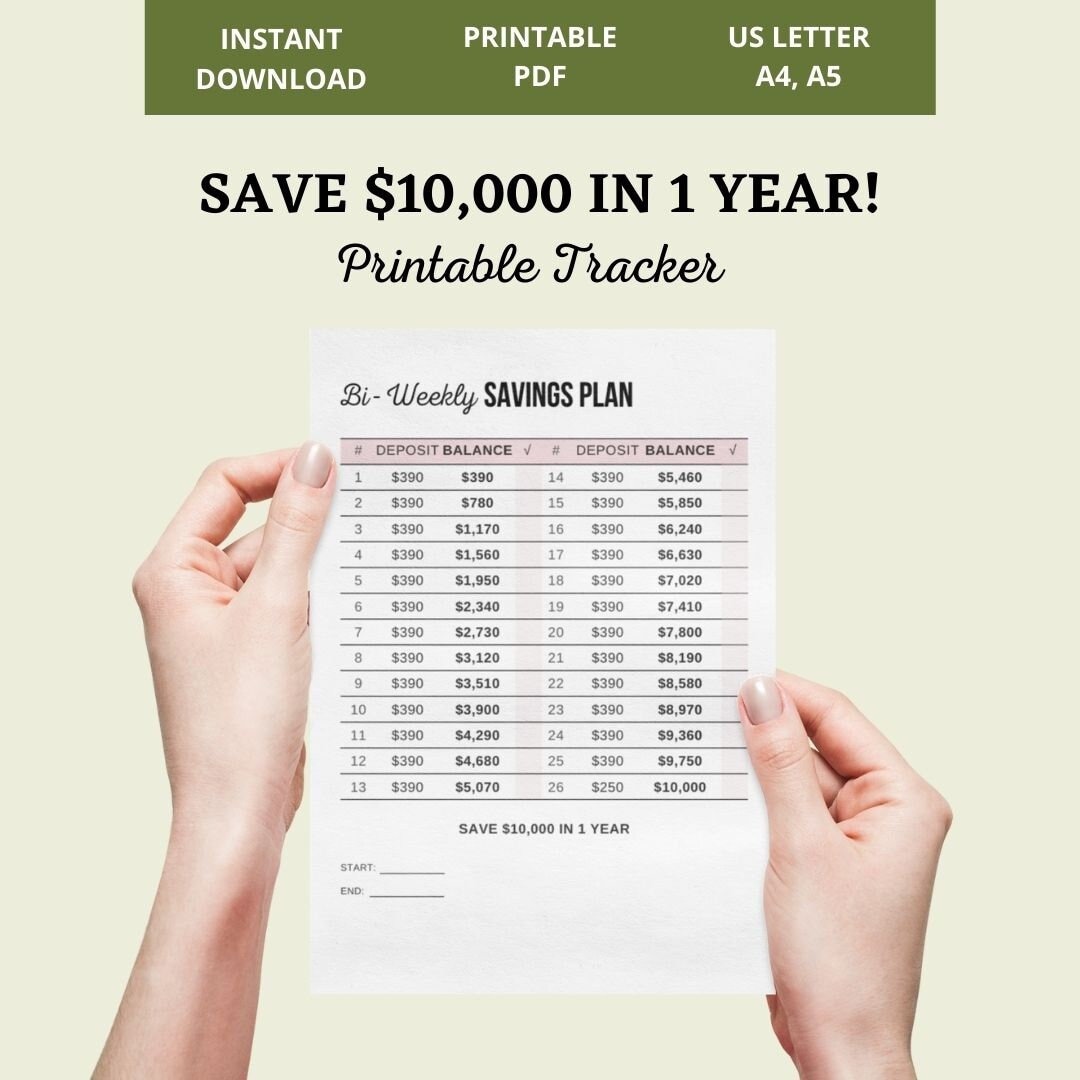 The Ultimate 10000 Savings Challenge Bi-Weekly: Double Your Savings in ... The Ultimate 10000 Savings Challenge Bi-Weekly: Double Your Savings in ...
