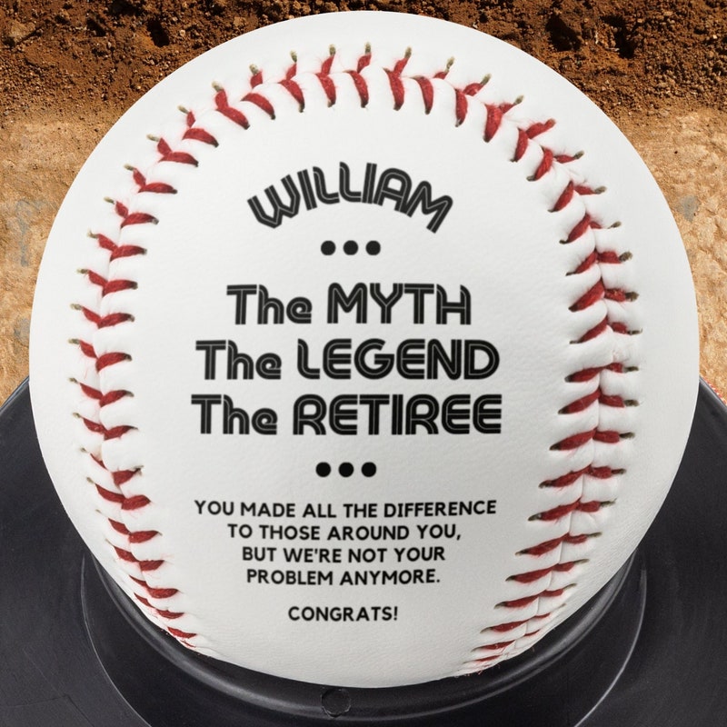 Baseball Retirement - Etsy