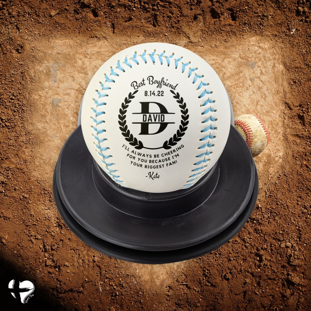 Personalized Boyfriend Gifts | Biggest Fan, Baseball & Display Stand ...