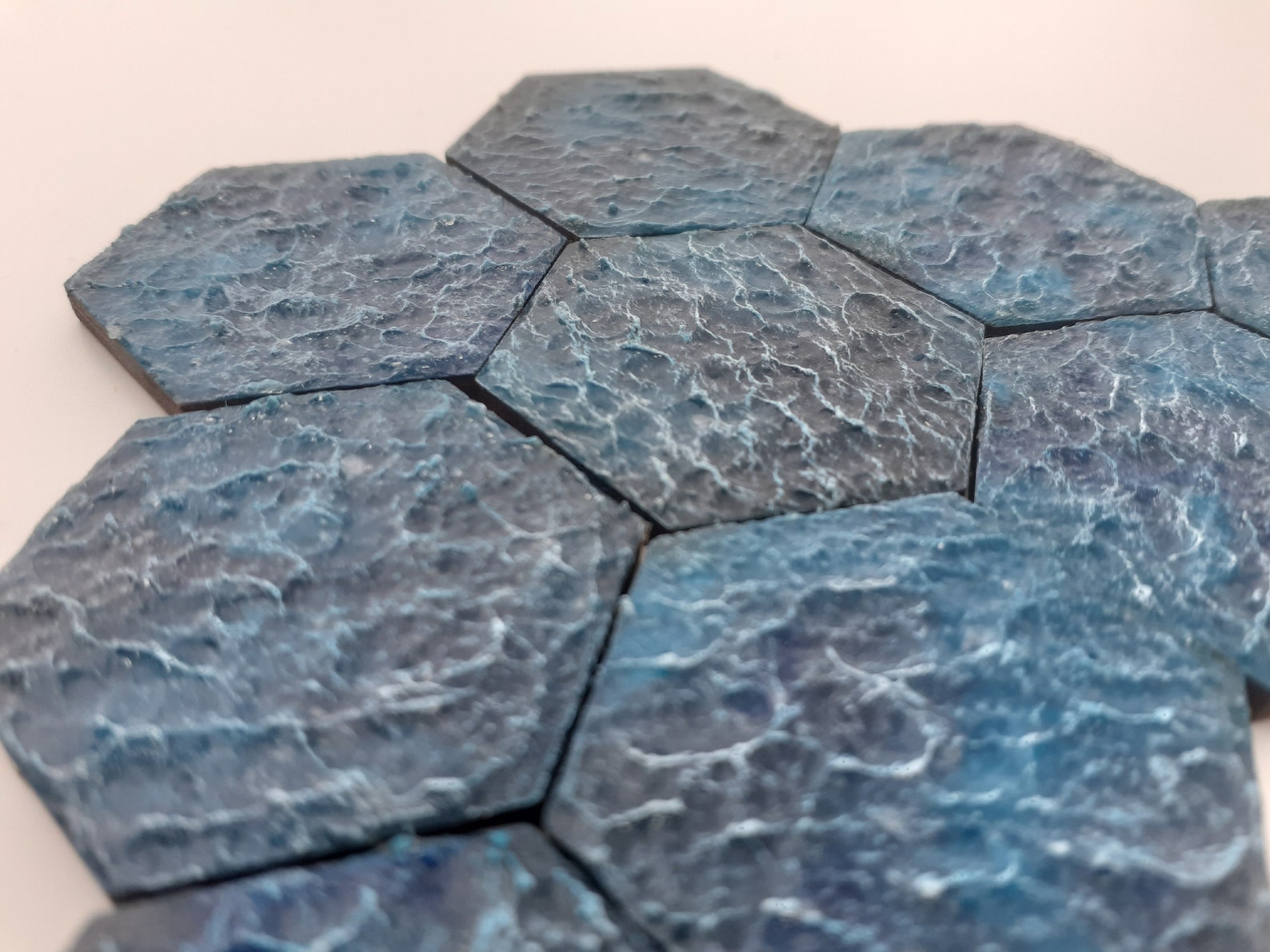 Hand-made Terraforming Mars 3D Ocean Tiles - Set of 9 - Etsy