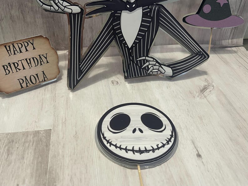 Jack Skelleton Cake Topper - Etsy