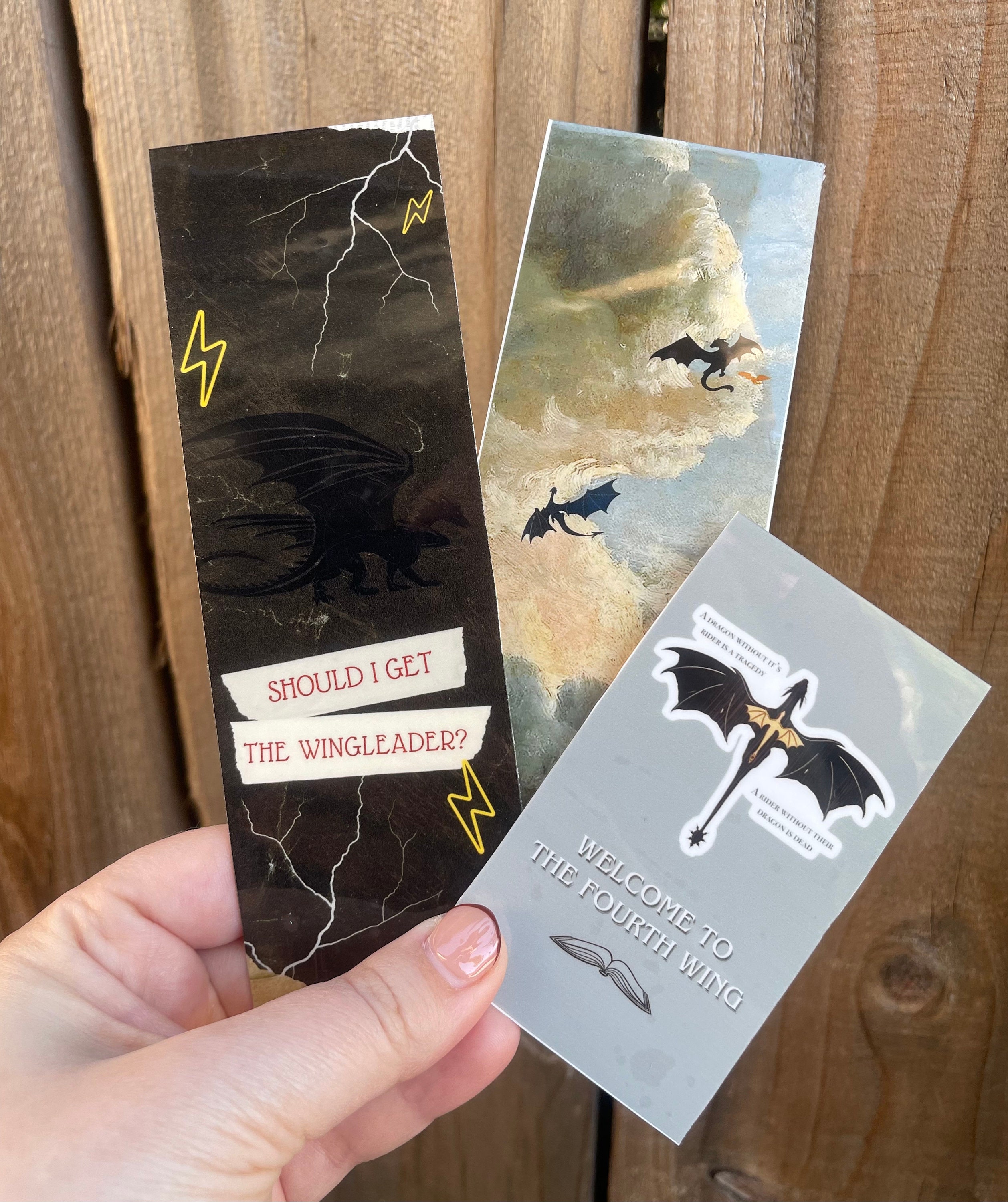 Acotar and Fourth Wing Bookmark Files - Etsy