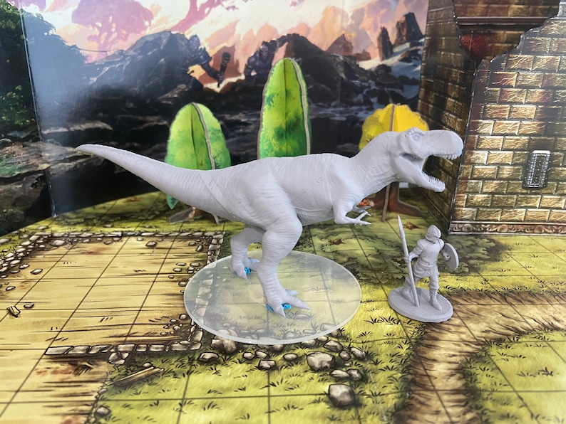 T-rex / Giant Ape Polymorph RPG Miniatures Resin 3D Print - Etsy