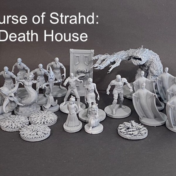 Curse of Strahd Miniatures - Etsy