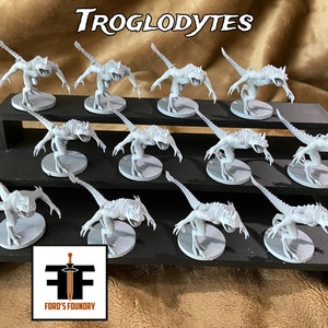 Troglodytes RPG Miniature Sets - Resin 3D Print - MZ4250 - Primed Ready ...