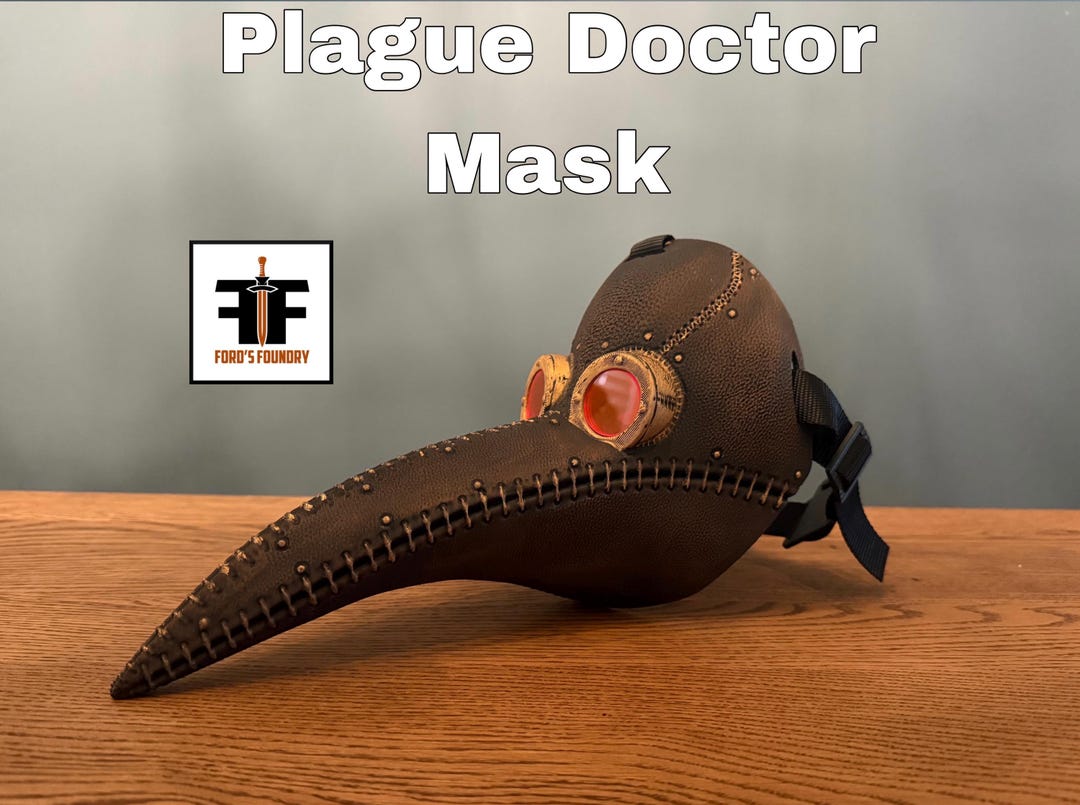 Plague Doctor Mask - Costume 3D Print - Renaissance Faire - Etsy