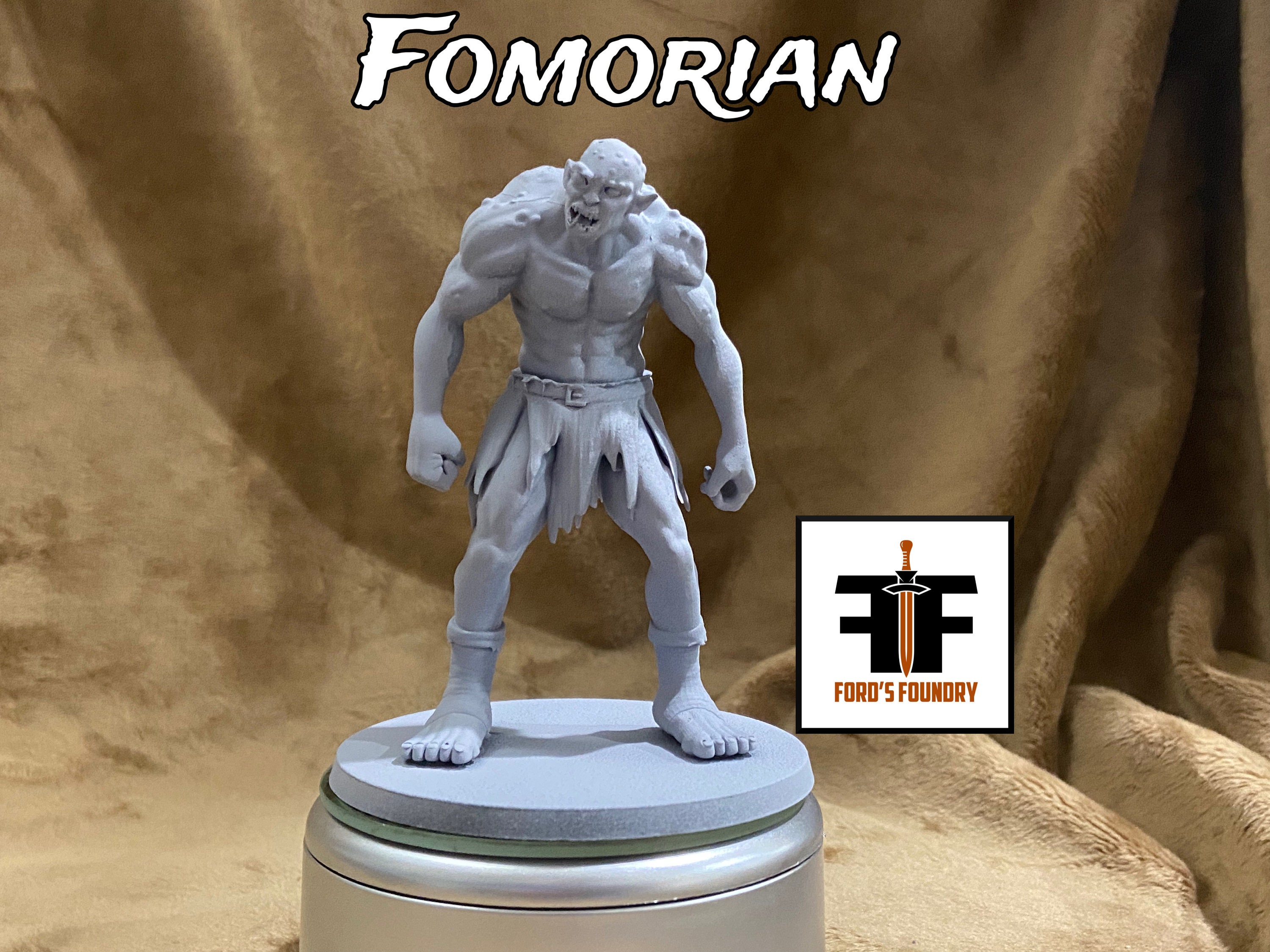 Fomorian Giant 3" Base - RPG Miniature - MZ4250 - Etsy
