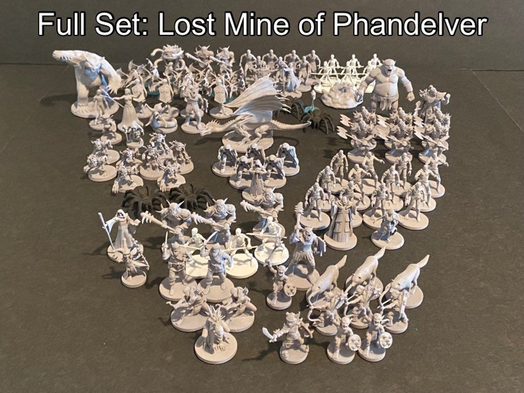 Full Set Lost Mine of Phandelver - Miniature Set - MZ4250 Models - Etsy