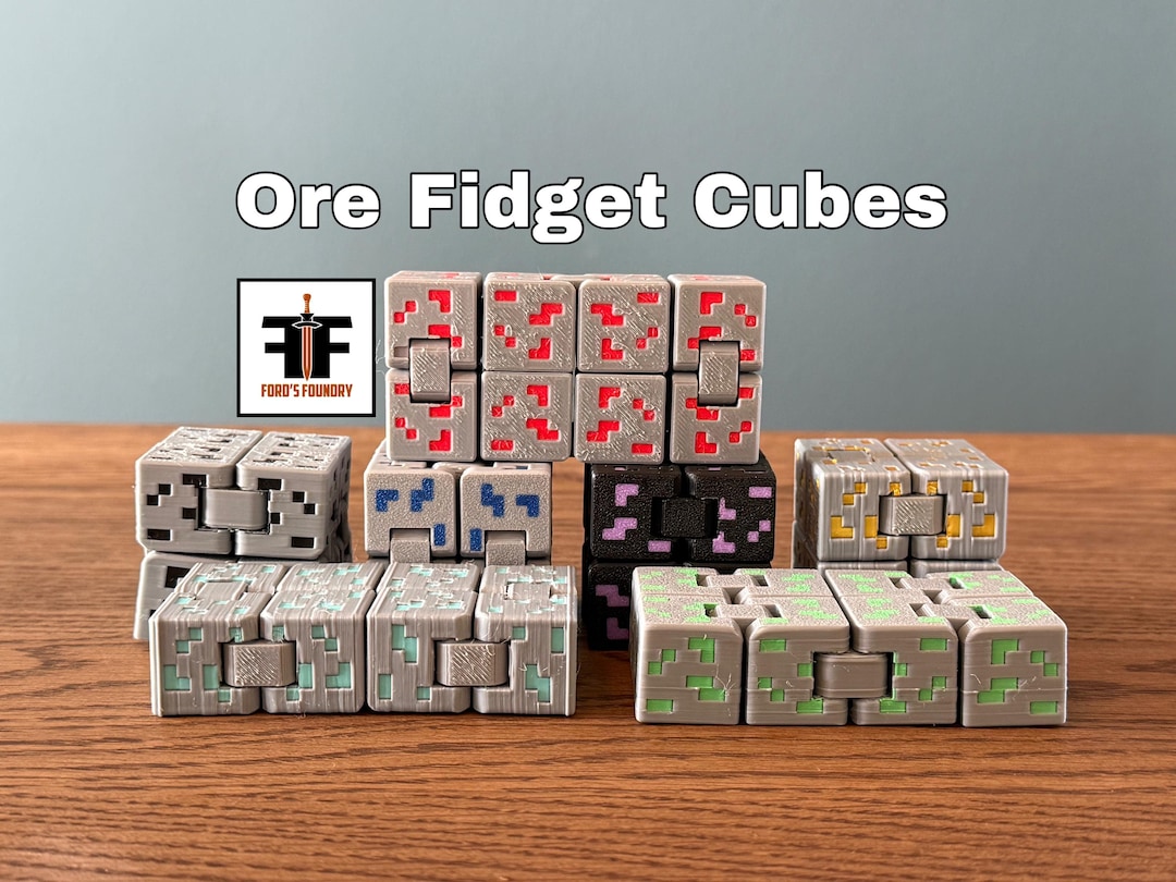Ore Inspired Infinity Fidget Cubes - Etsy