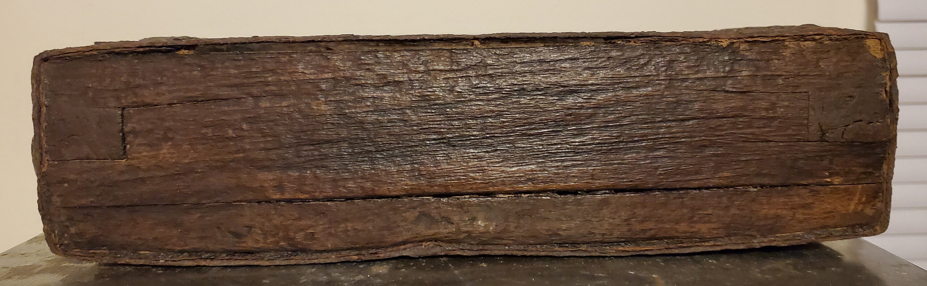 Antique Vintage Farmhouse Large Wooden Handled Butter / Brick Mold ...