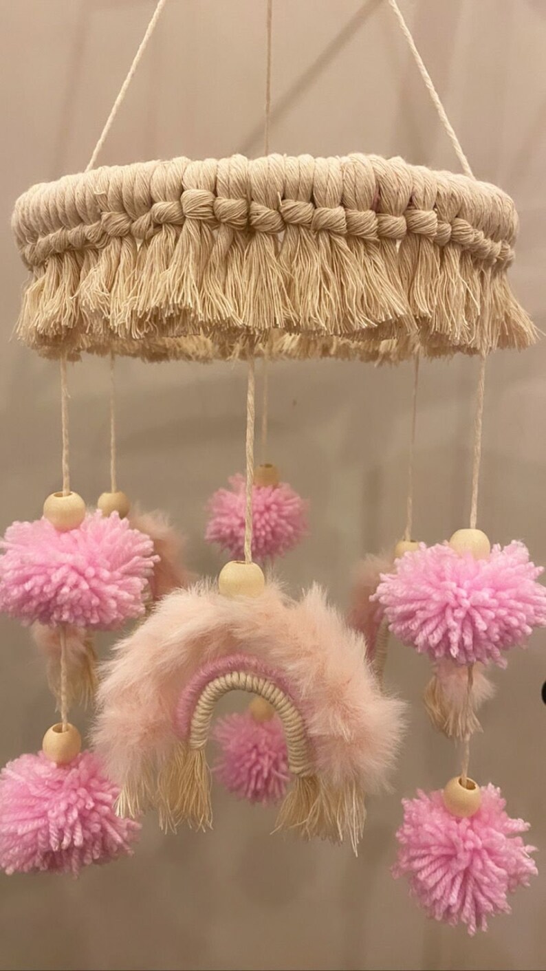 Macrame Cradle Toy Macrame Wall Hanging Nursery Decor New - Etsy