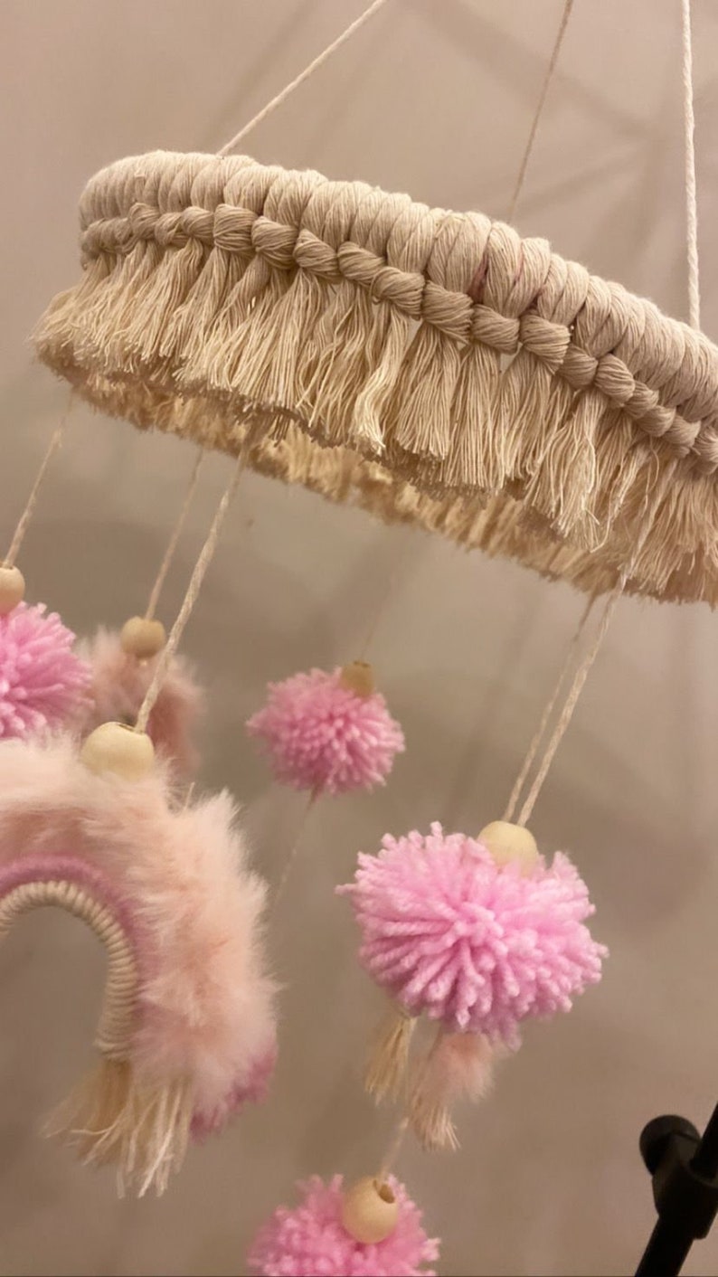 Macrame Cradle Toy Macrame Wall Hanging Nursery Decor New - Etsy