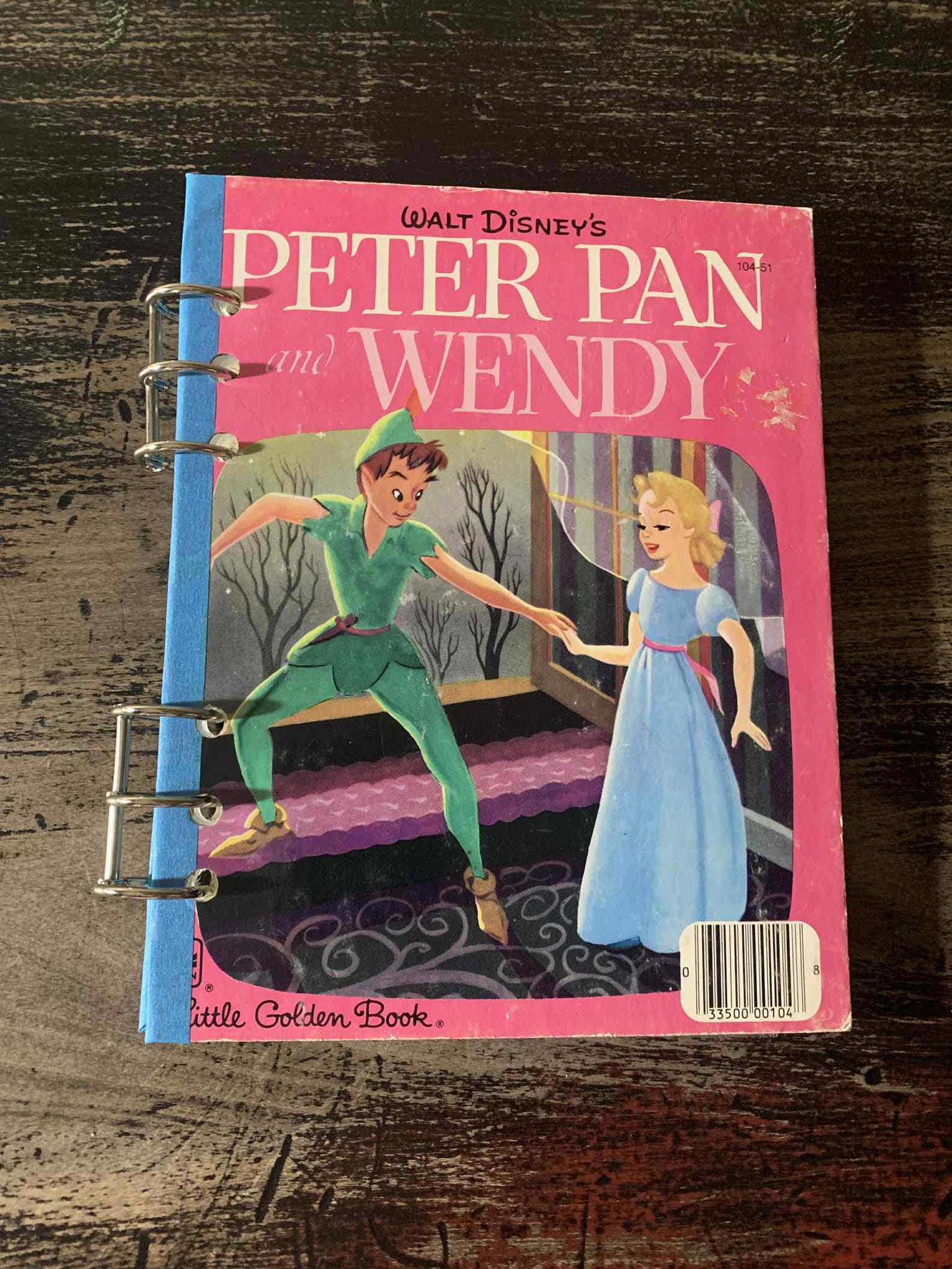Peter Pan and Wendy Yearly Savings Challenge Book | Wish Upon a Budget ...