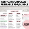 Daily Check-in Journal Printable PDF, Self Care Daily Check in Journal ...