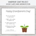 Grandparents Day Handprint Craft, Happy Grandparents Day Handprint ...