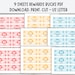 Allowance Chart for Kids, Reward Bucks Printable, Reward Chart ...