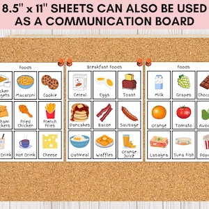 Nonverbal Communication Cards, Visual Board, Flash Cards Special Needs ...