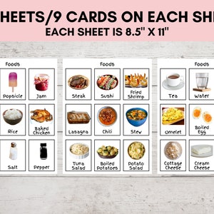 Nonverbal Communication Cards, Visual Board, Flash Cards Special Needs ...