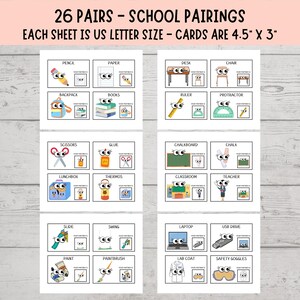 Partner Pairing Cards, Classroom Partner Cards, Pairing Cards, Back to ...