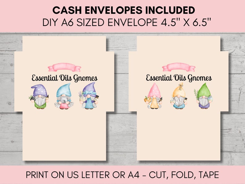 Gnome Savings Challenge, Low Income Savings Challenge, Monthly Savings ...