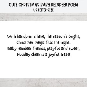 Reindeer Handprint Craft, Merry Christmas Handprint Template, Christmas ...