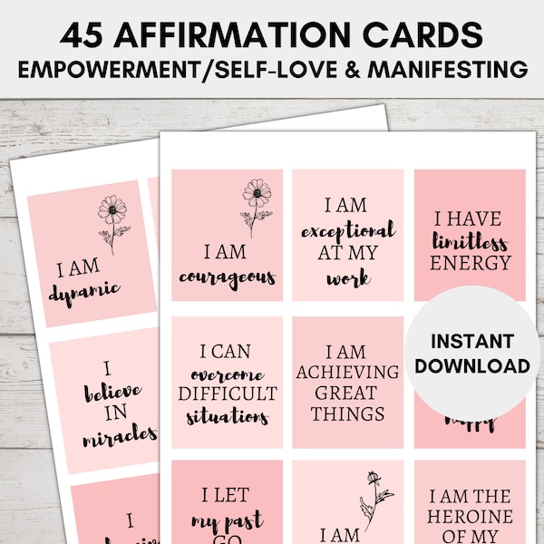 Wellbeing Cards - Etsy