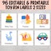 Toy Bin Labels, EDITABLE & PRINTABLE Toy Bin Storage Labels, Visual ...