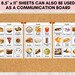 Nonverbal Communication Cards, Visual Board, Flash Cards Special Needs ...