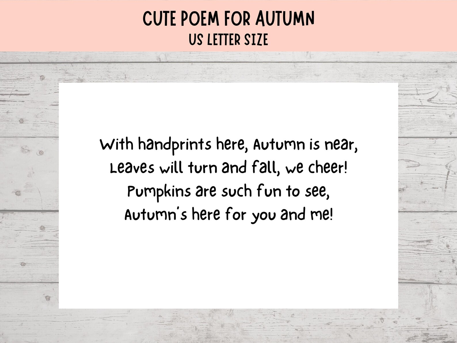 Happy Fall Handprint Craft, Happy Autumn Handprint Art, Autumn ...