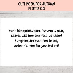 Happy Fall Handprint Craft, Happy Autumn Handprint Art, Autumn ...