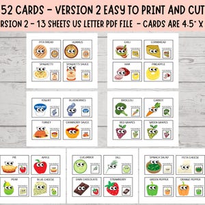 Partner Pairing Cards, Classroom Partner Cards, Pairing Cards, Peanut ...