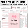 Daily Check-in Journal Printable PDF, Self Care Daily Check in Journal ...