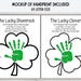 Clover Handprint Craft, St. Patrick's Day Handprint Template, Shamrock ...
