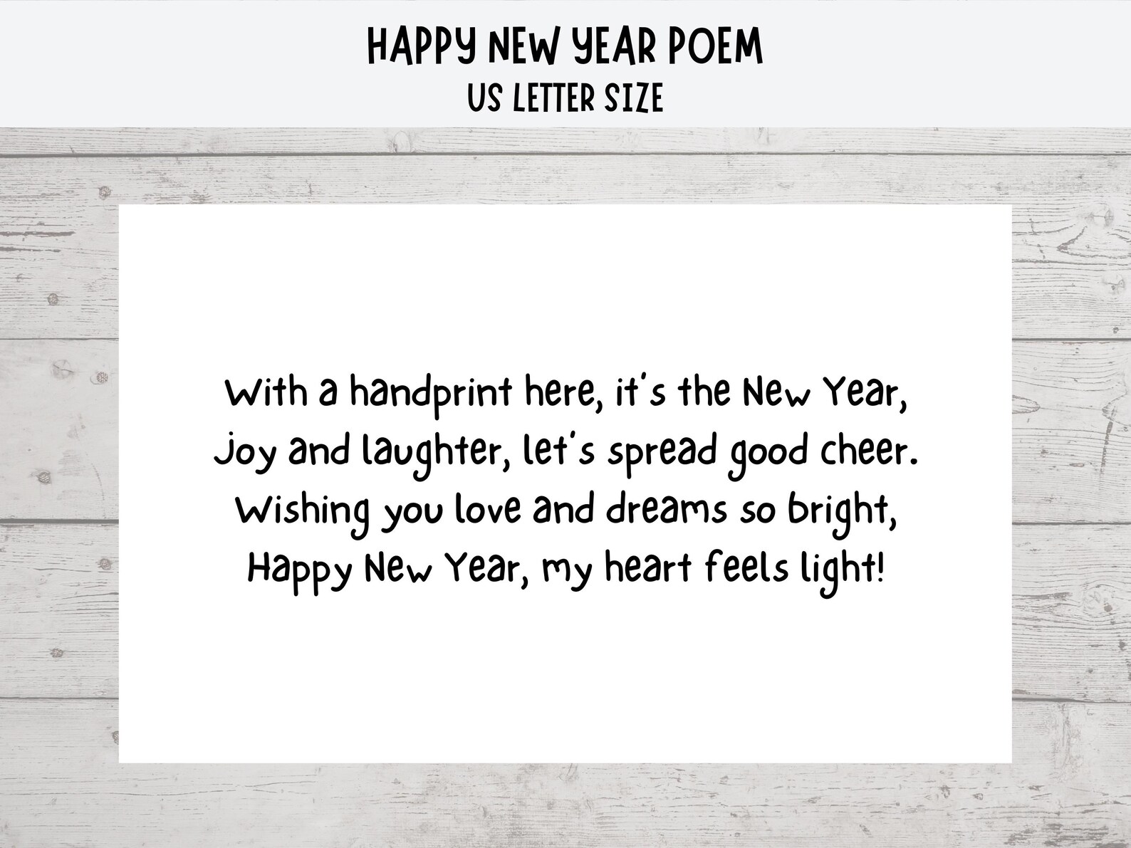 2026 New Year Handprint Art, Happy New Year Handprint Craft for Kids ...