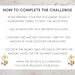 3,000 Money Saving Challenge, Save 3000 in 30 Days, 3000 Savings ...