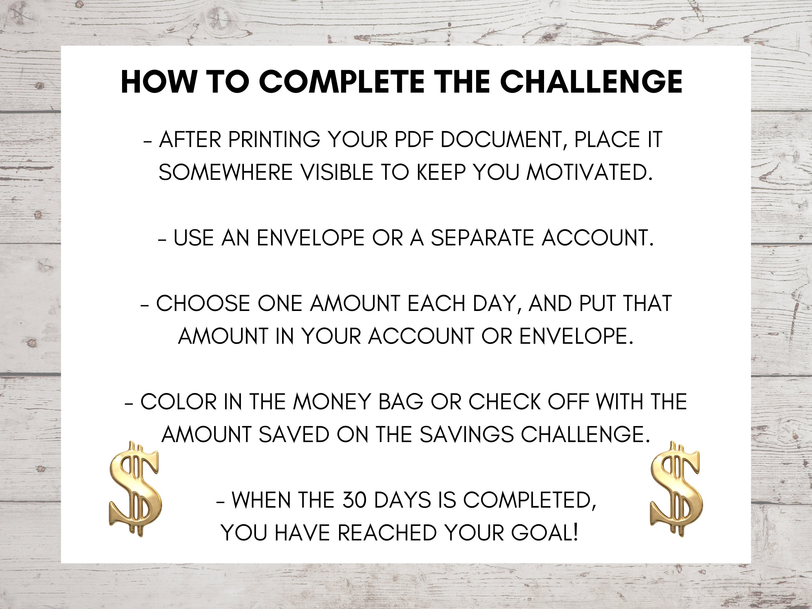 3,000 Money Saving Challenge, Save 3000 in 30 Days, 3000 Savings ...