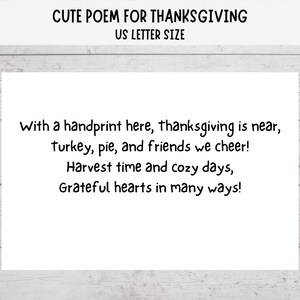 Thanksgiving Handprint Craft, Happy Thanksgiving Handprint Art, Autumn ...