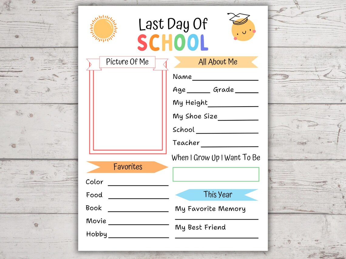 First Day of School Interview, Back to School Printable, Back to School ...
