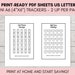 Savings Challenge Printable A6, Savings Challenge Bundle, A6 Sized Mini ...