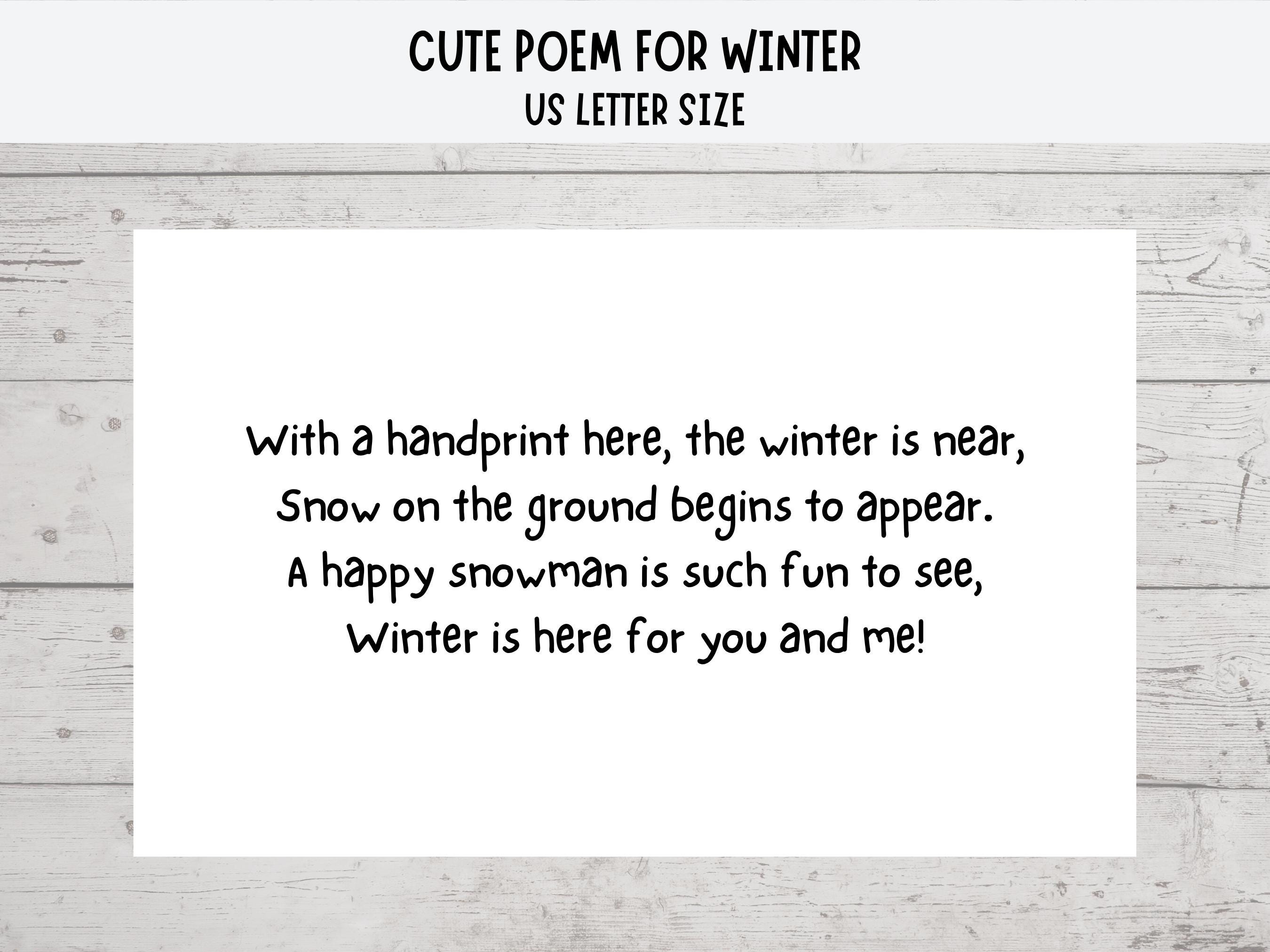 Winter Handprint Craft 2026, January Handprint Craft for Kids, Happy ...