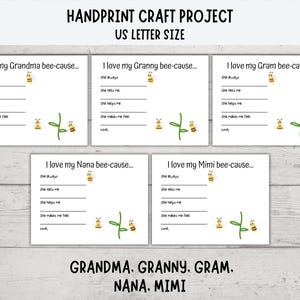 Grandparents Day Handprint Craft, Happy Grandparents Day Handprint I ...