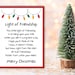 Light of Friendship Card Tag in 3 Sizes, Christmas Tags, Printable Card ...