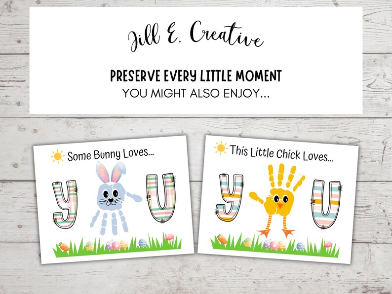 Easter Handprint Craft, Spring Easter Handprint Template, Easter ...